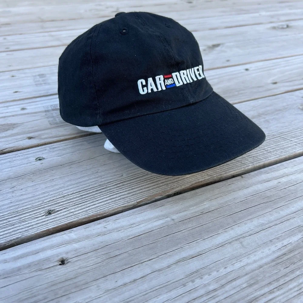 The Unbranded Brand | Accessories | Car And Driver Hat Black Stitched ...